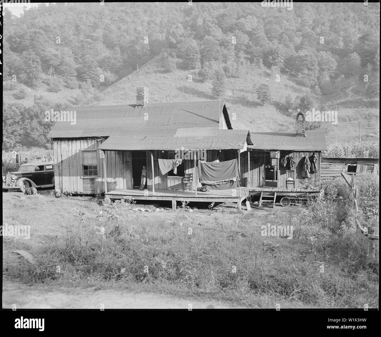 Typical house. This house is about fifty years old. Kentucky Straight ...