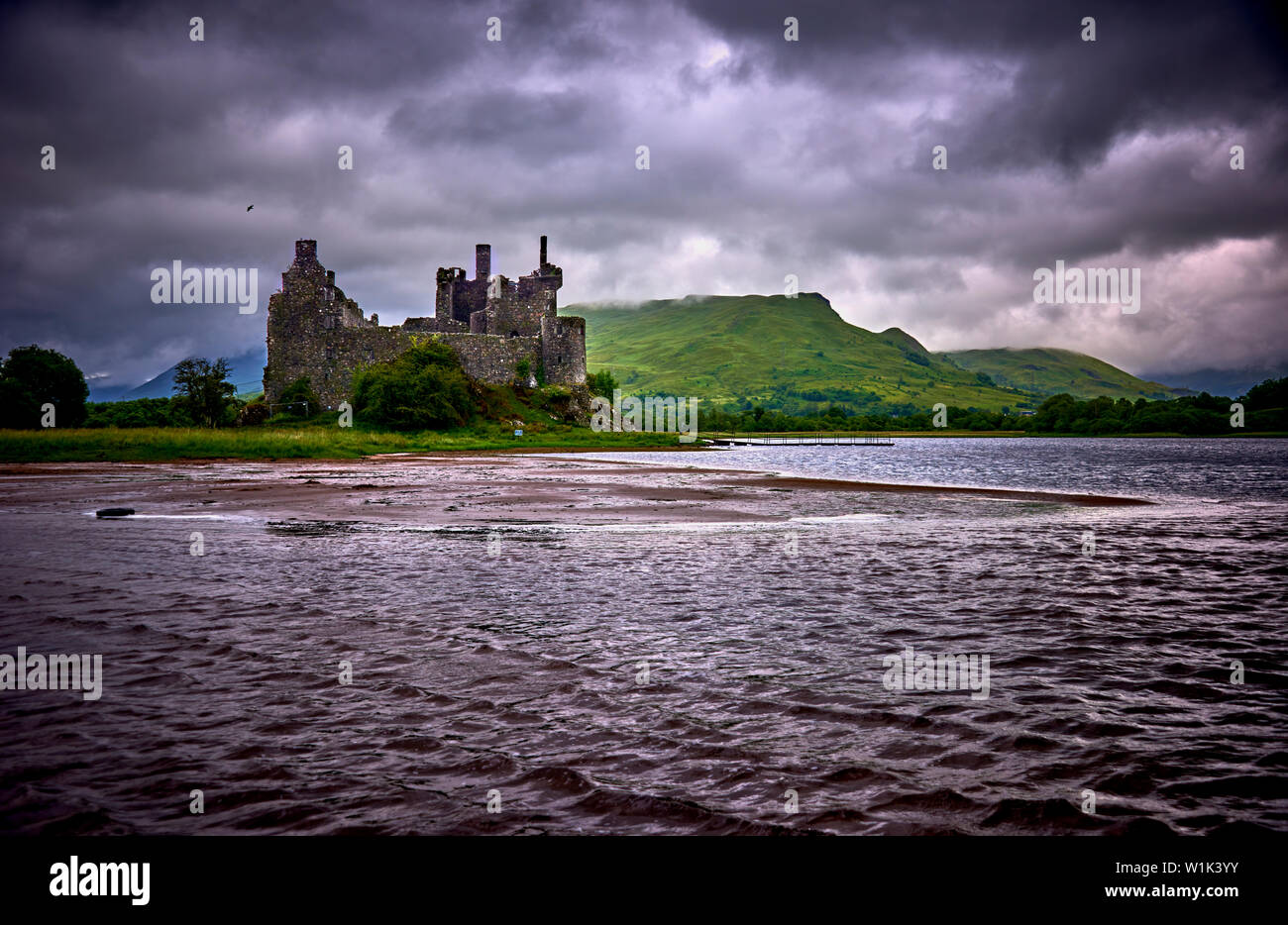 Kilchurn Castle (KC Stock Photo - Alamy