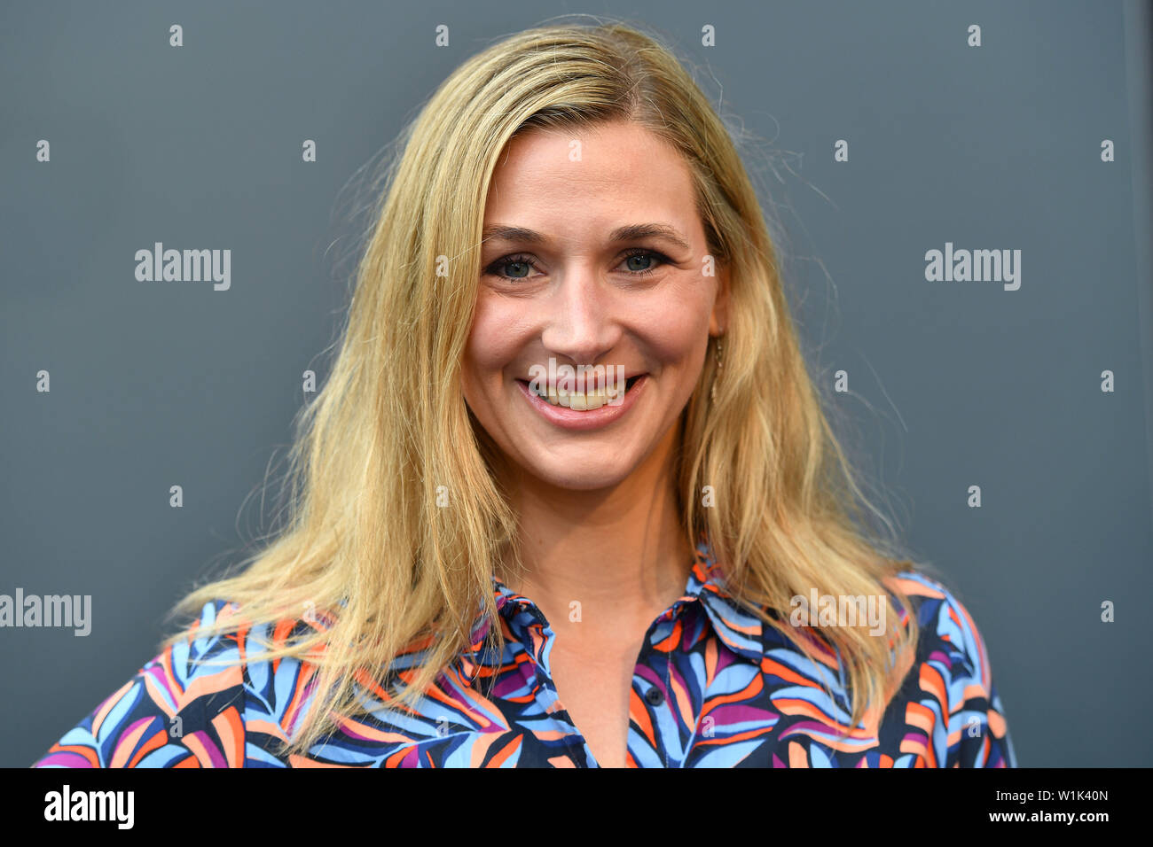Munich, Deutschland. 02nd July, 2019. Andrea GERHARD (actress), single ...