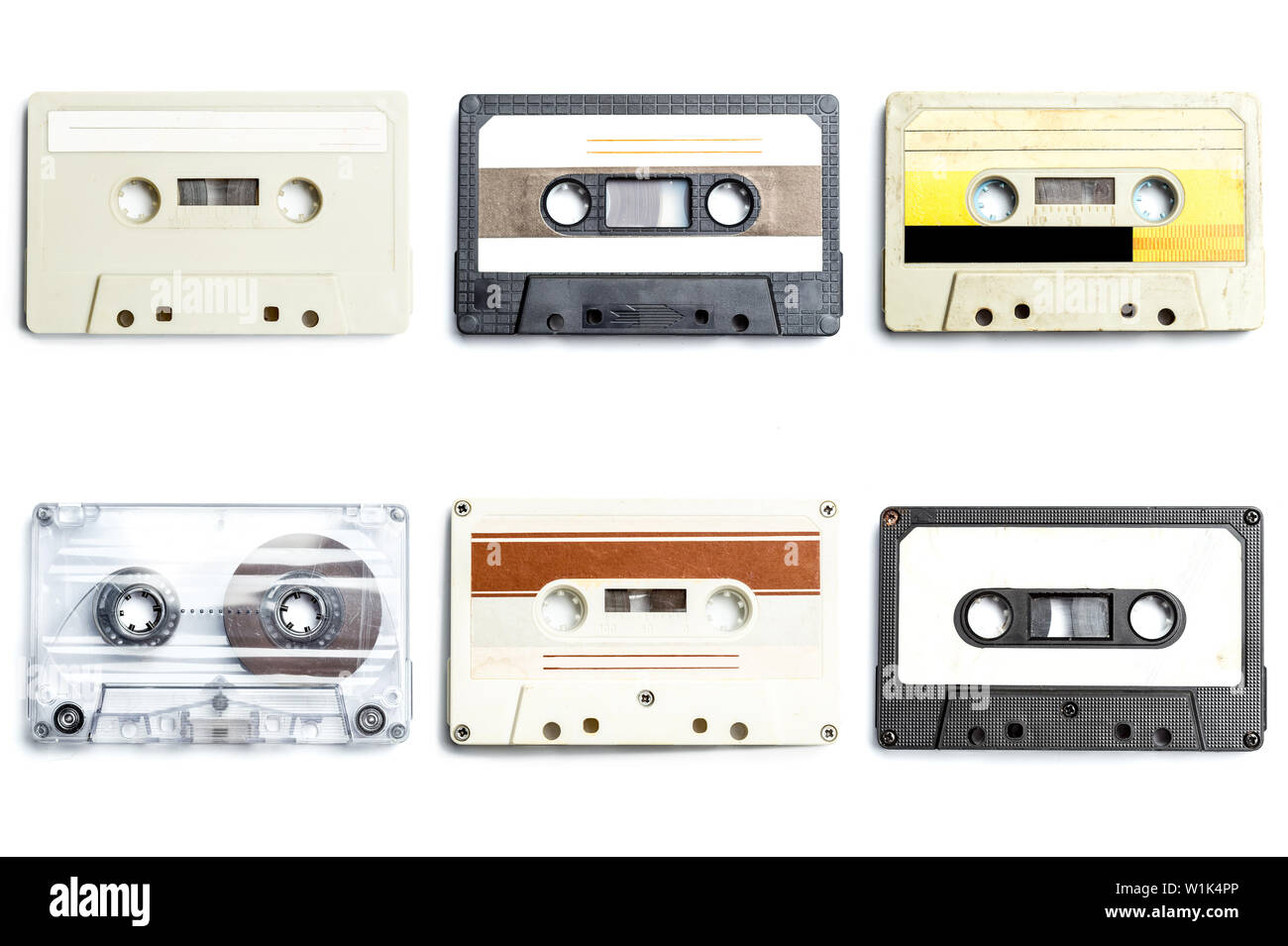 Collection of retro audio tapes Stock Photo - Alamy