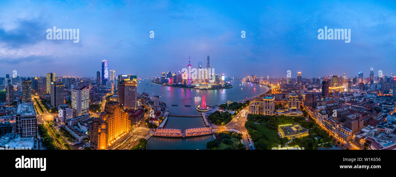 Lujiazui aerial hi-res stock photography and images - Alamy