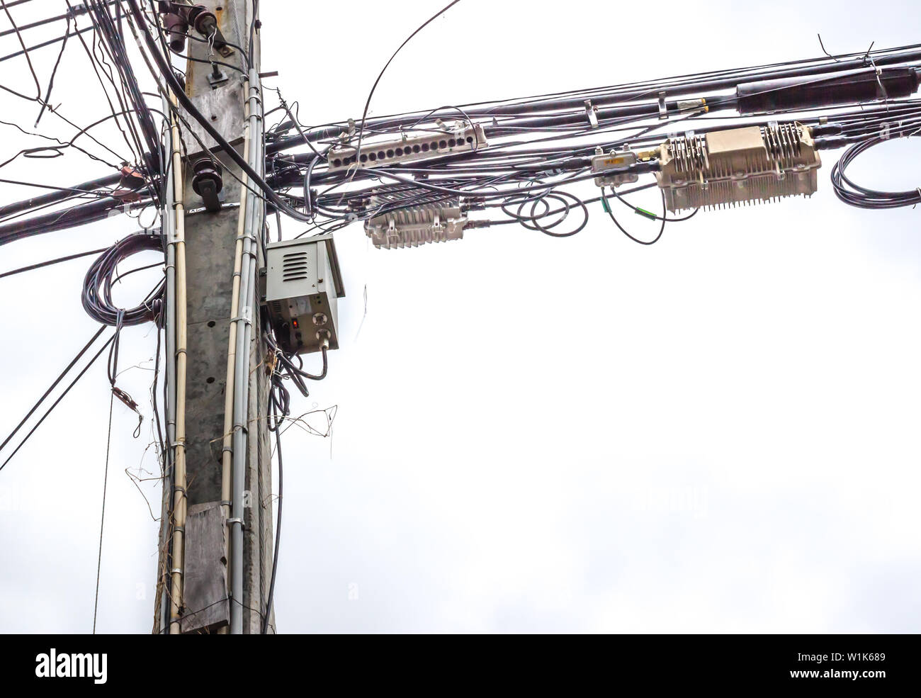 Poles white background Stock Photo - Alamy