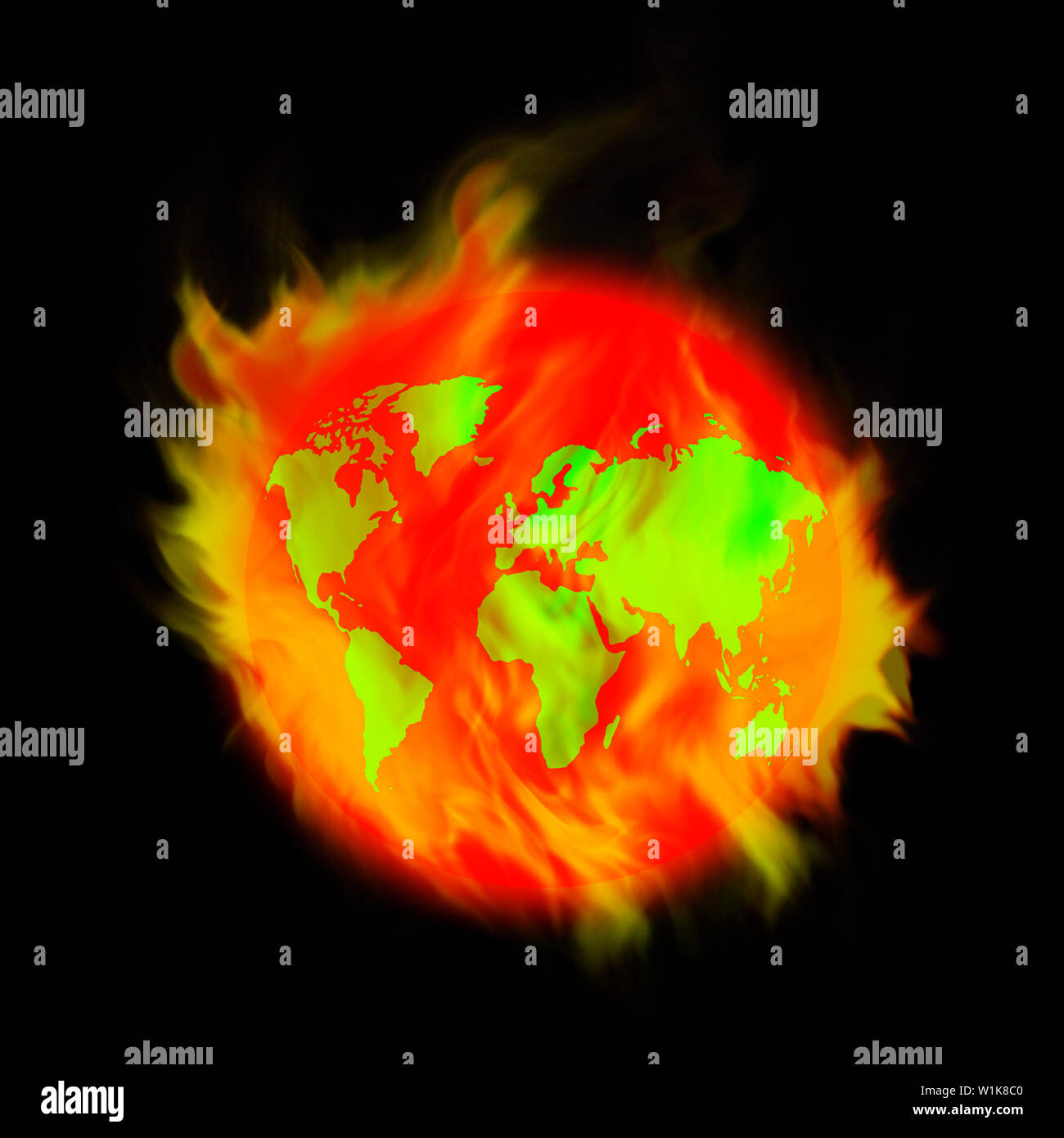 Fire and earth hi-res stock photography and images - Alamy