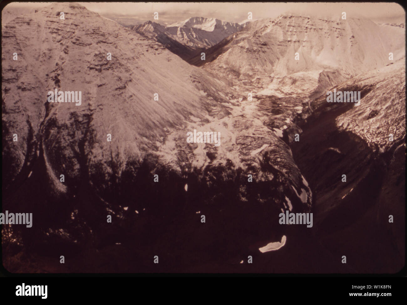 VIEW NORTH TOWARD DIETRICH PASS FROM A POINT ABOVE THE NORTHWEST ...