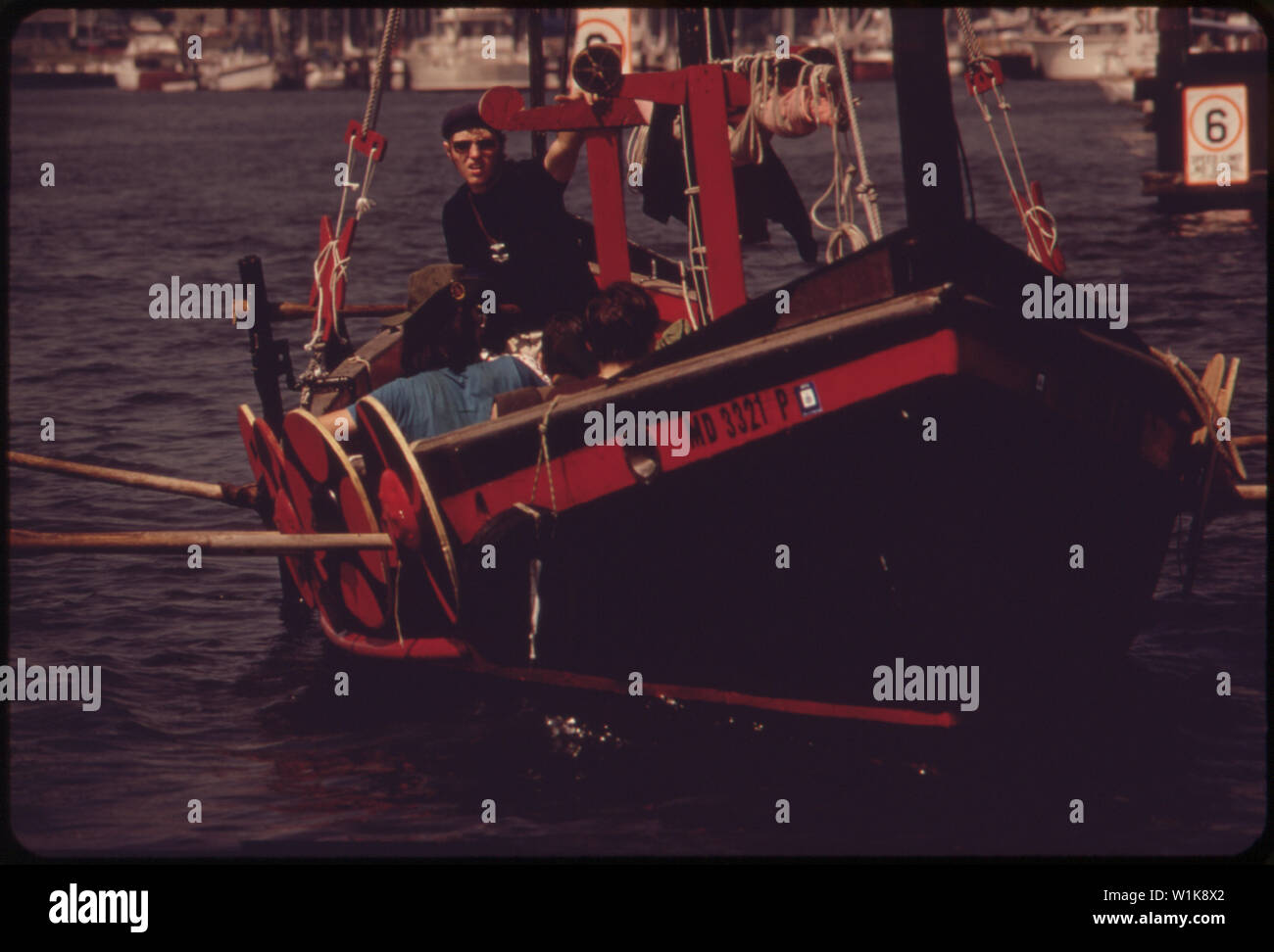VIKING IMAGE ON CHESAPEAKE BAY Stock Photo - Alamy