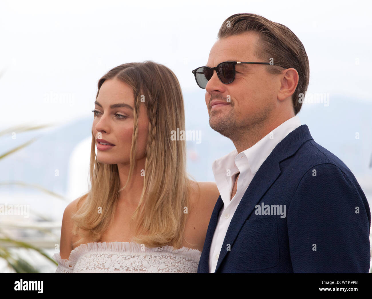 Margot Robbie and Leonardo DiCaprio at Once Upon A Time... In Holywood ...