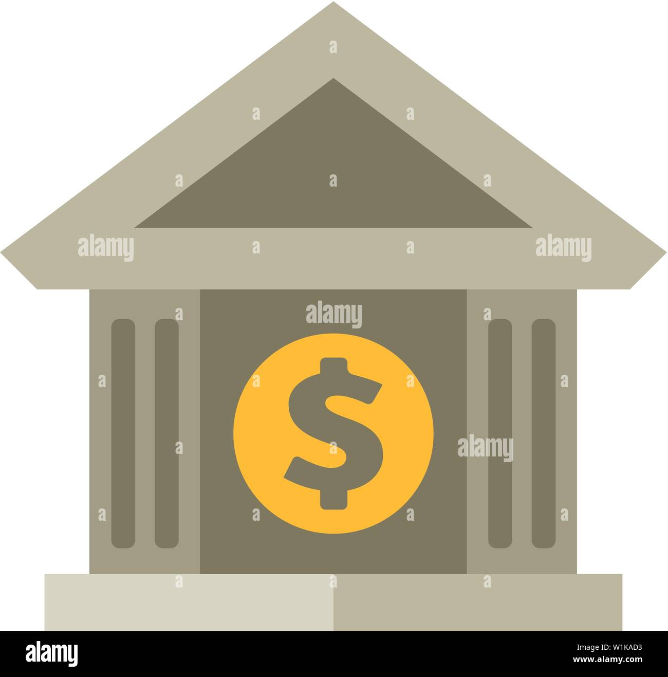 Building school classic style Stock Vector Images - Alamy