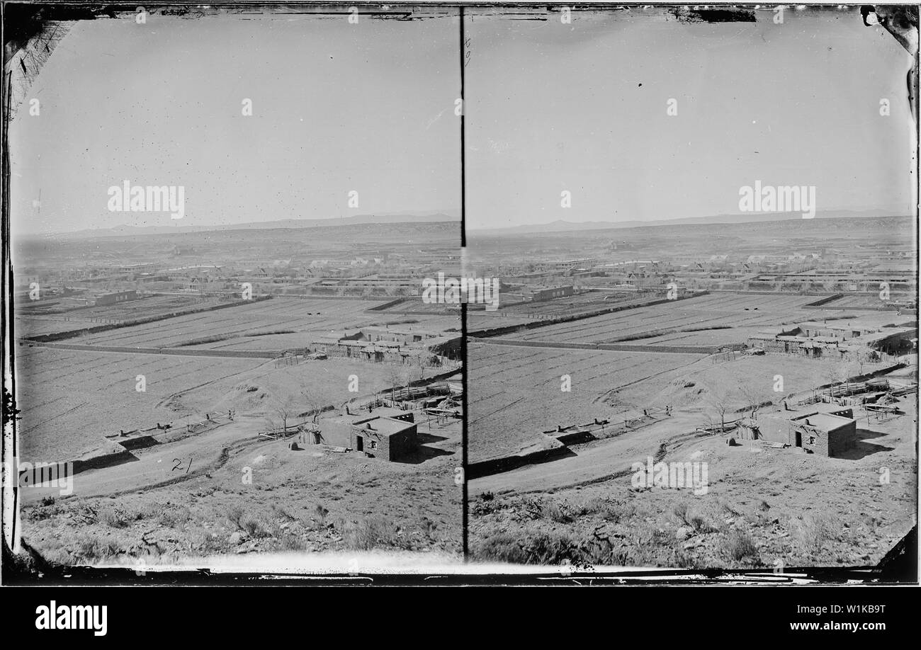 Santa fe view Black and White Stock Photos & Images - Alamy