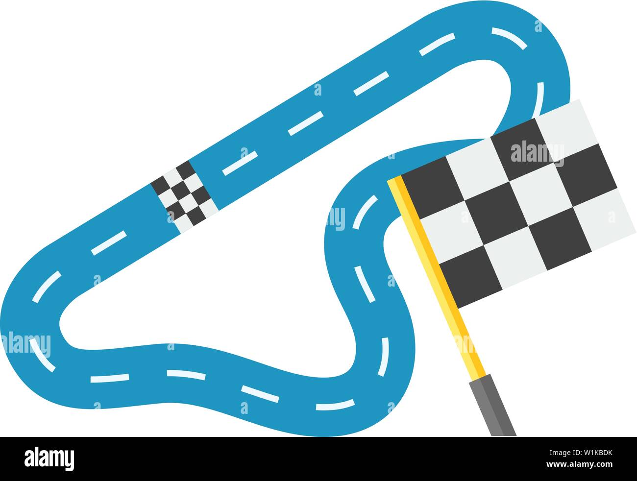 Flat track circuit hi-res stock photography and images - Alamy