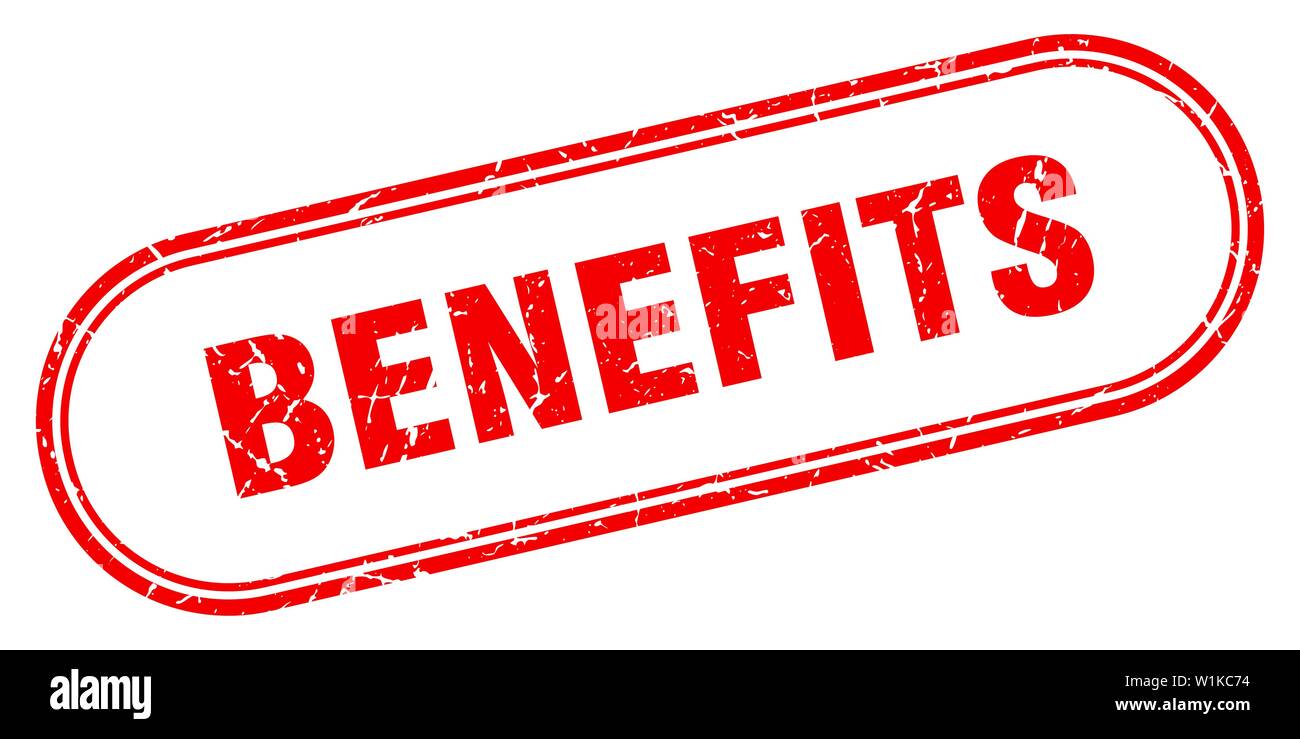 benefits stamp. benefits square grunge sign. benefits Stock Vector Image & Art - Alamy