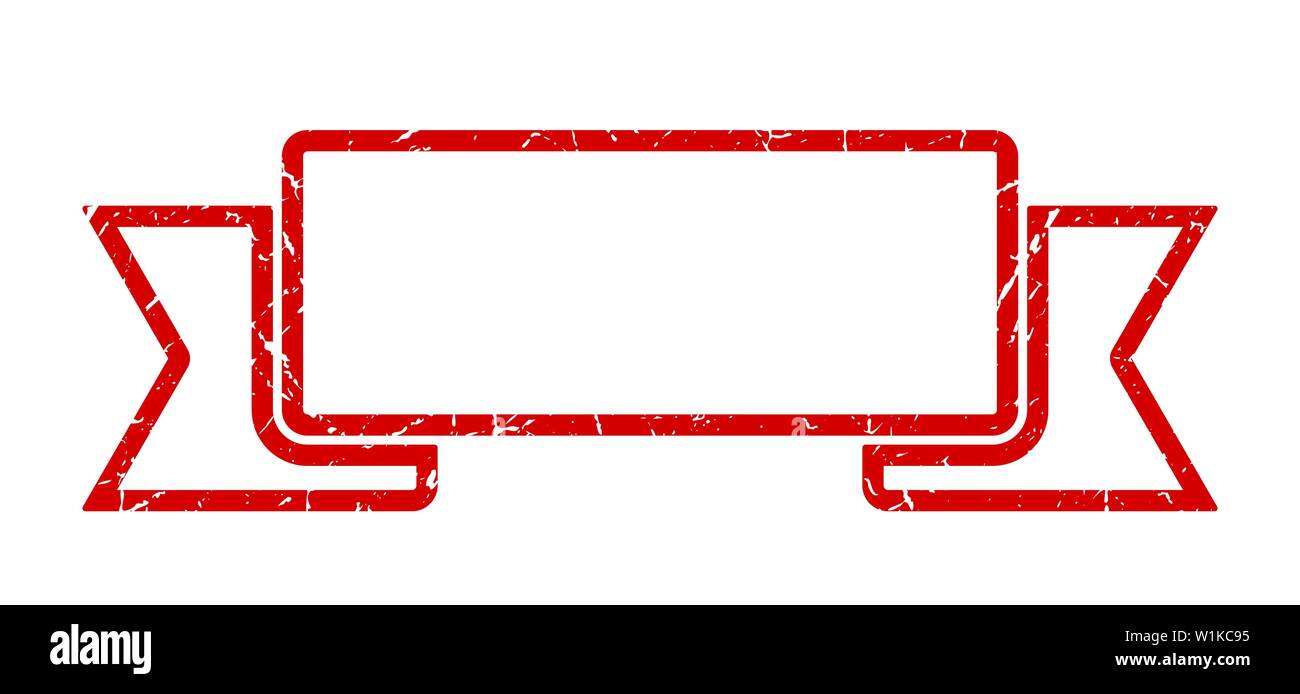 blank grunge ribbon. blank sign. blank banner Stock Vector Image & Art ...