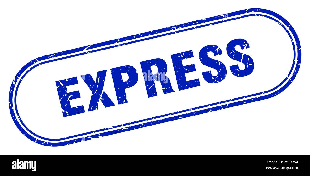 express stamp. express square grunge sign. express Stock Vector Image ...