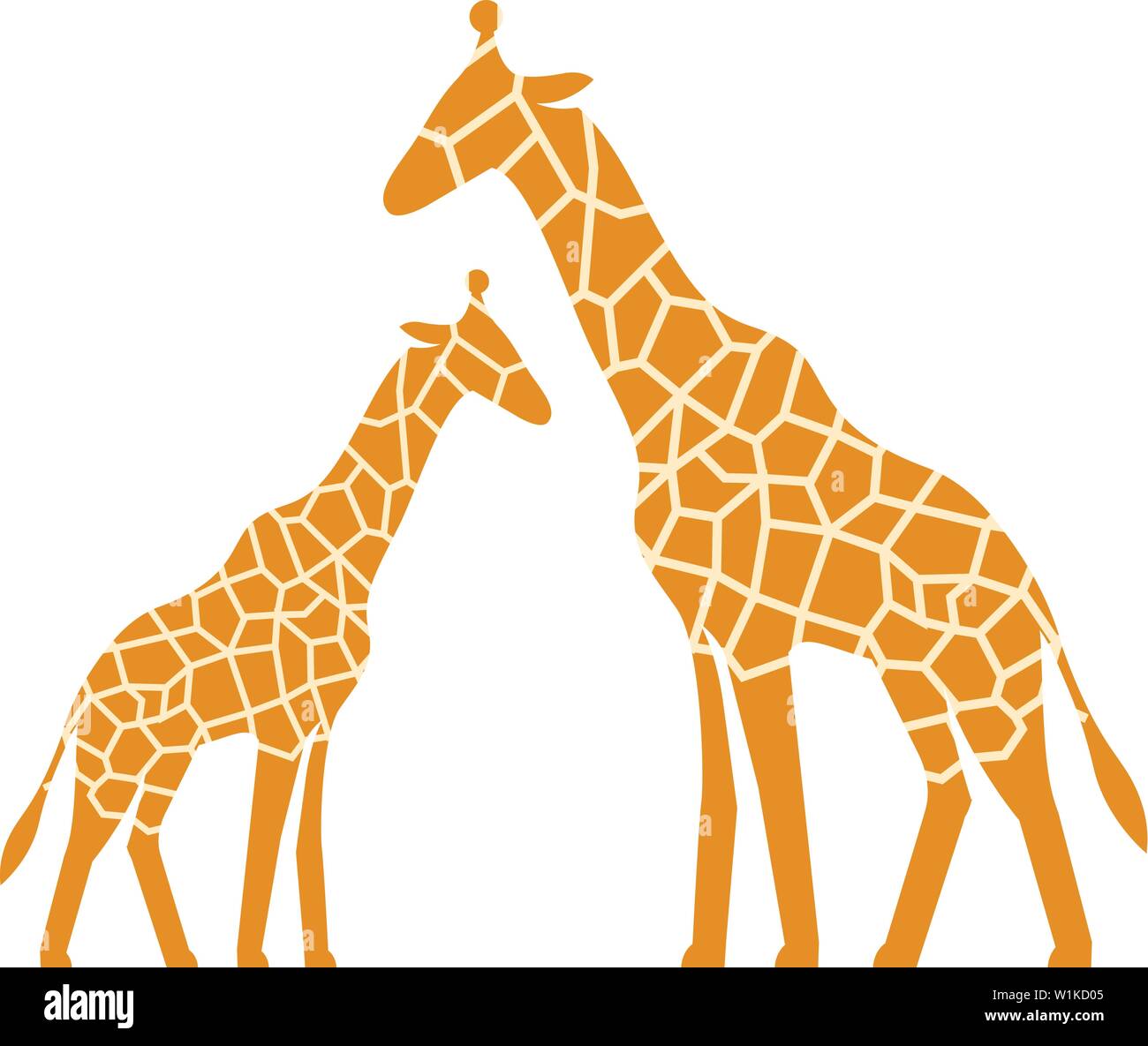 Tall mammals Stock Vector Images - Alamy