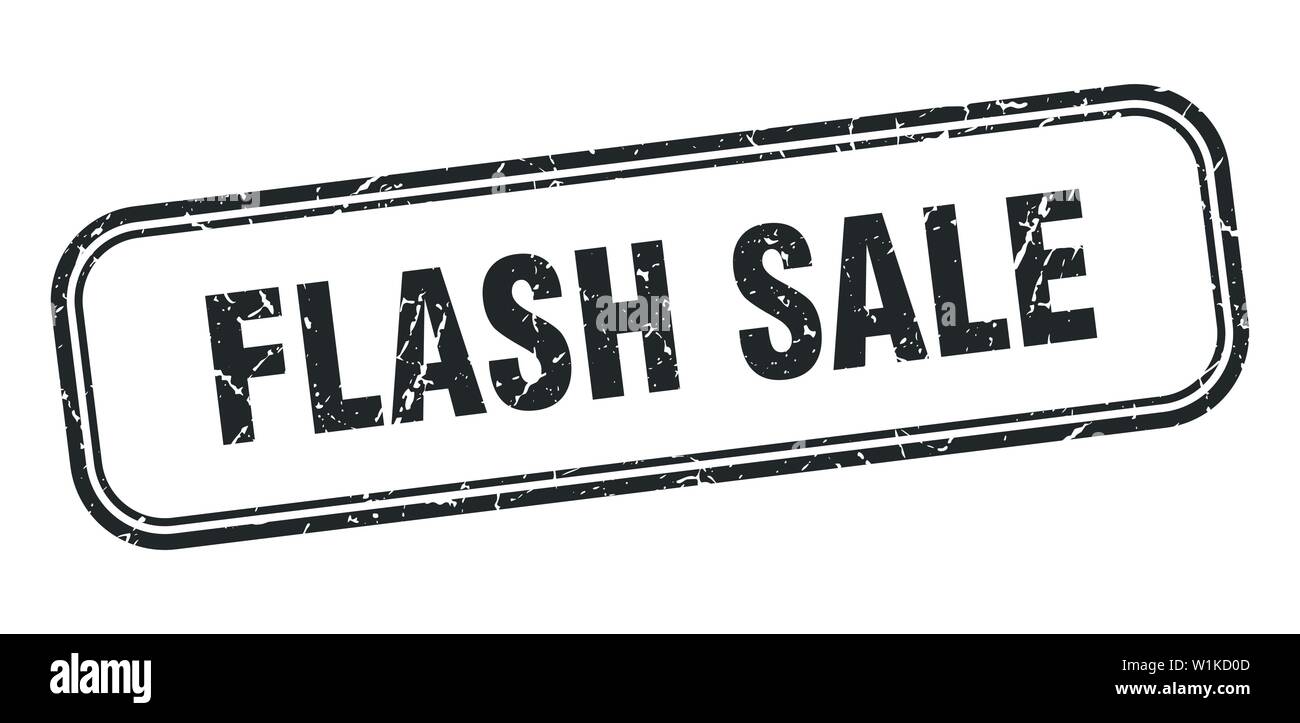 Flash sale seal Black and White Stock Photos & Images - Alamy