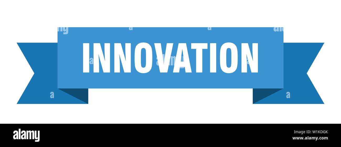innovation ribbon. innovation isolated sign. innovation banner Stock ...
