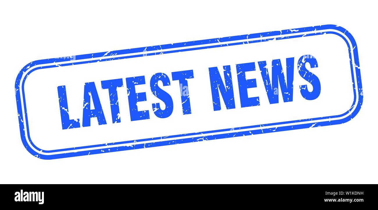 Latest news sign grunge Stock Vector Images - Alamy