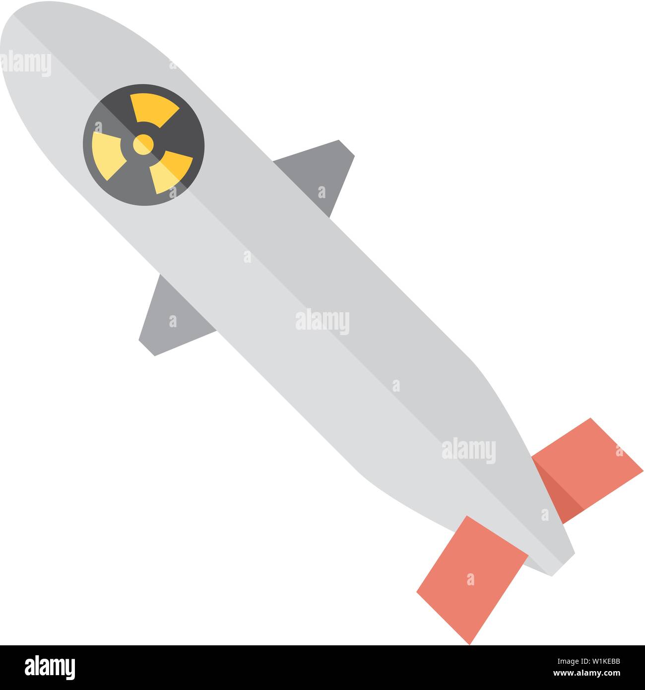 Radioactive rocket icon in hi-res stock photography and images - Alamy