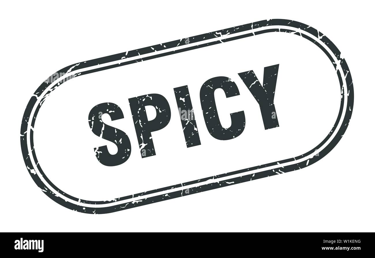 Spicy stamp Black and White Stock Photos & Images - Alamy
