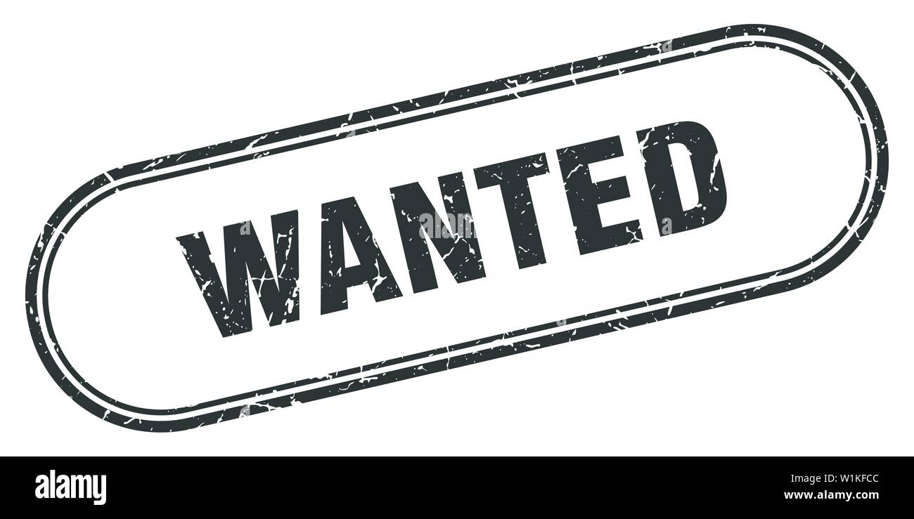 wanted stamp. wanted square grunge sign. wanted Stock Vector Image ...