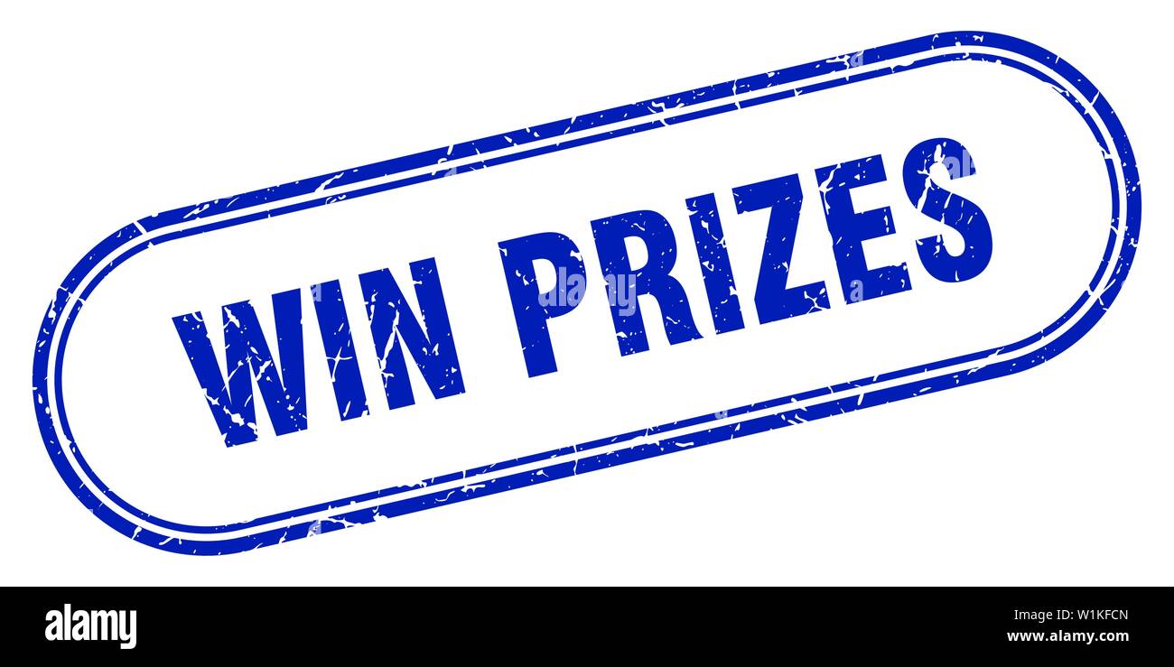 Win prizes stamp Stock Vector Images - Alamy