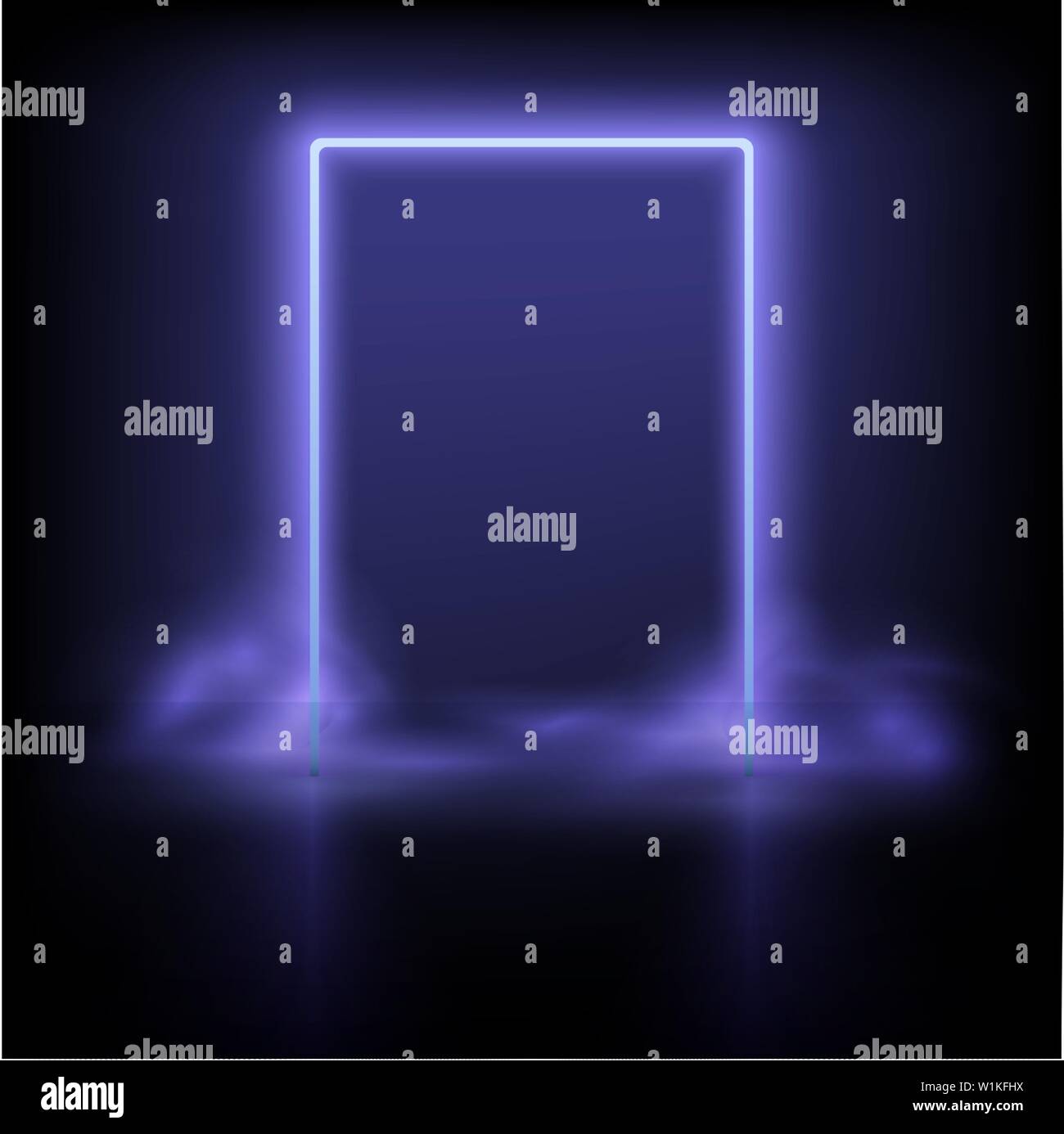 Neon cross red color Stock Vector Images - Alamy