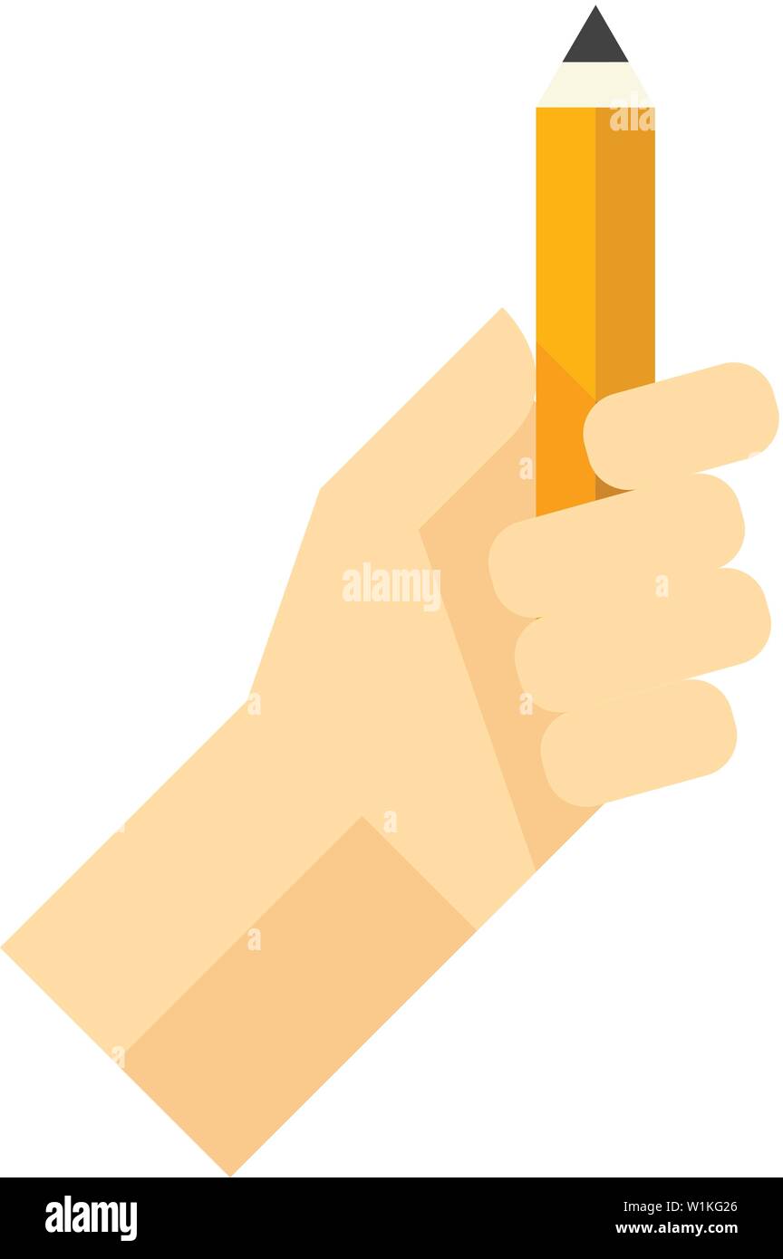 Pencil measure icon in flat color style. Painting, scaling, artist ...