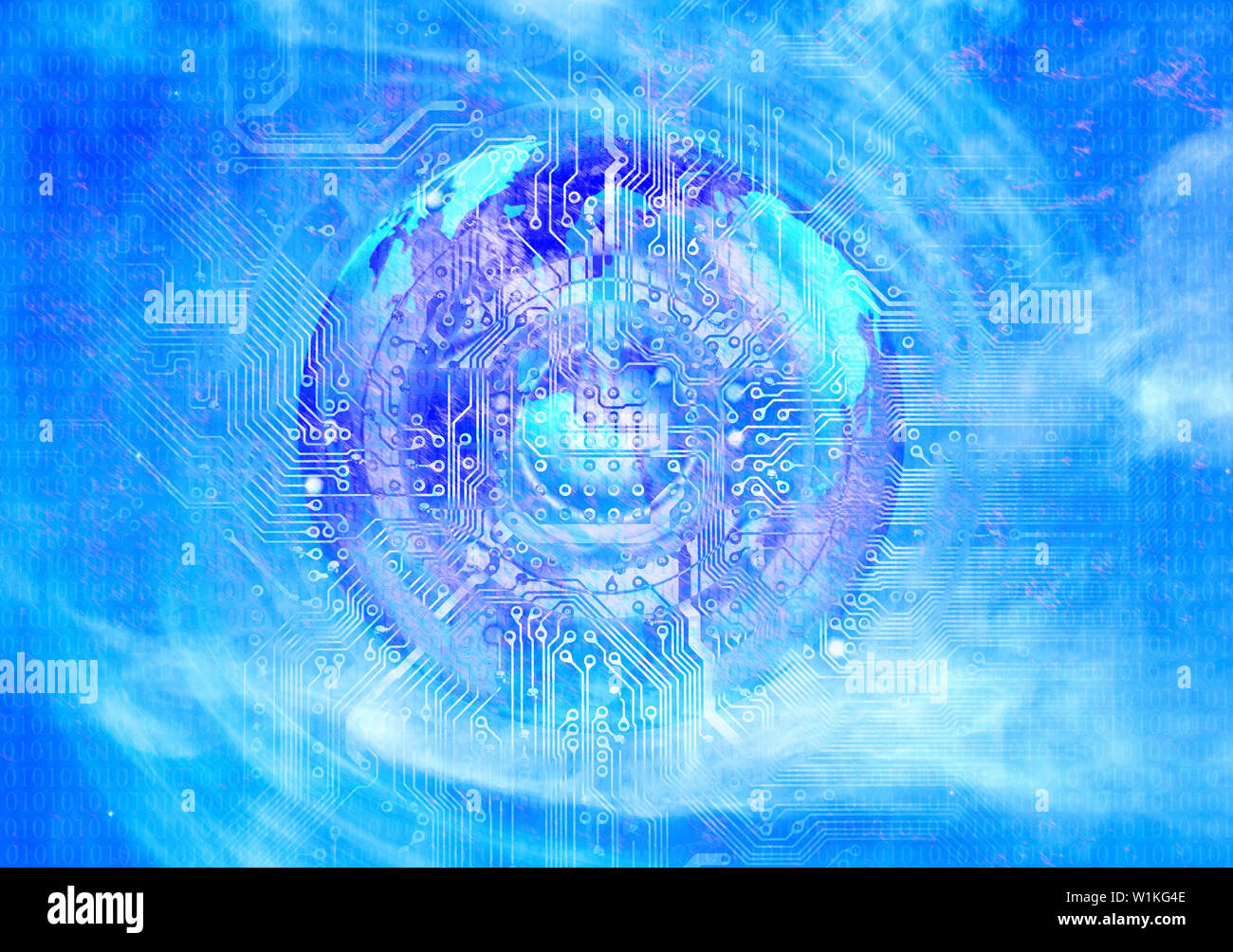 abstract electric circuit Stock Photo - Alamy