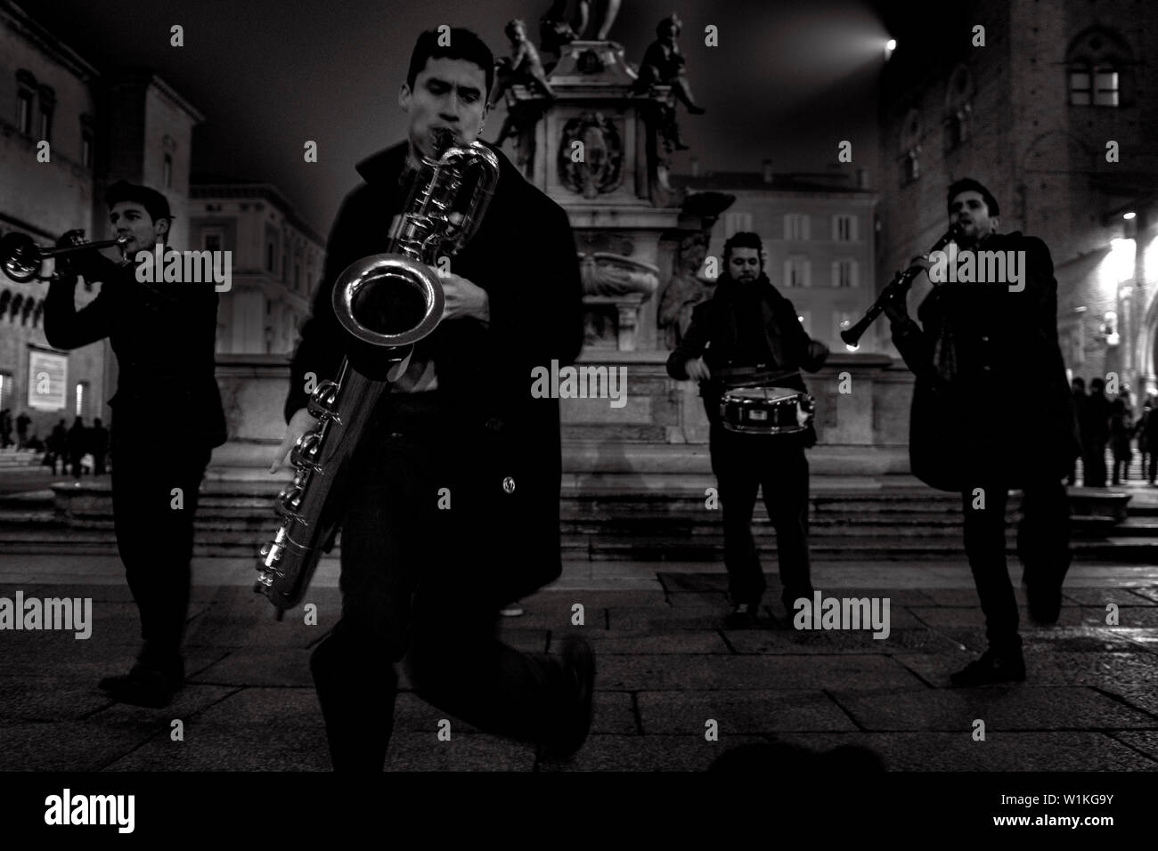 adult band musician instrument music Stock Photo - Alamy