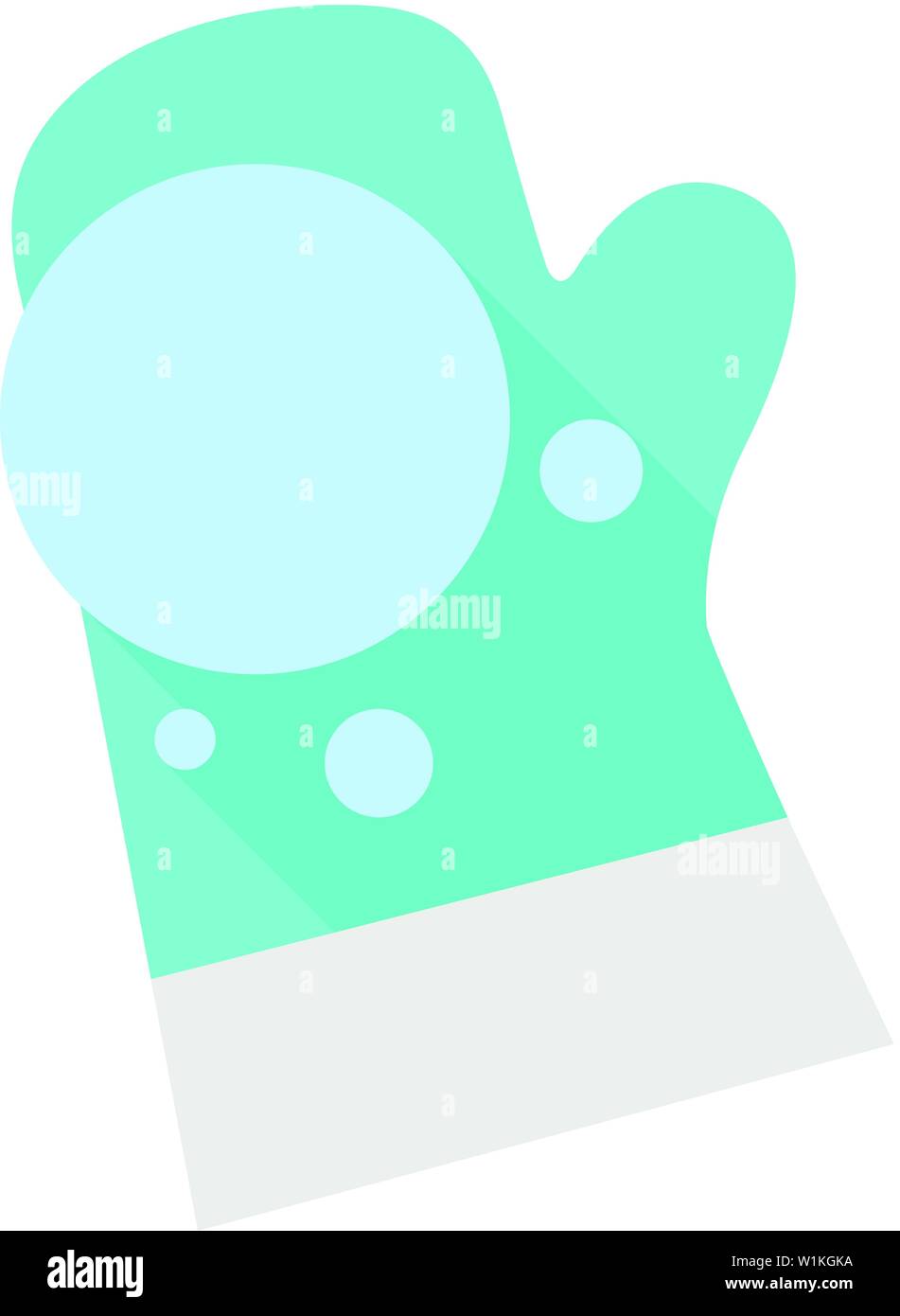 Snowfall in park palm Stock Vector Images - Alamy