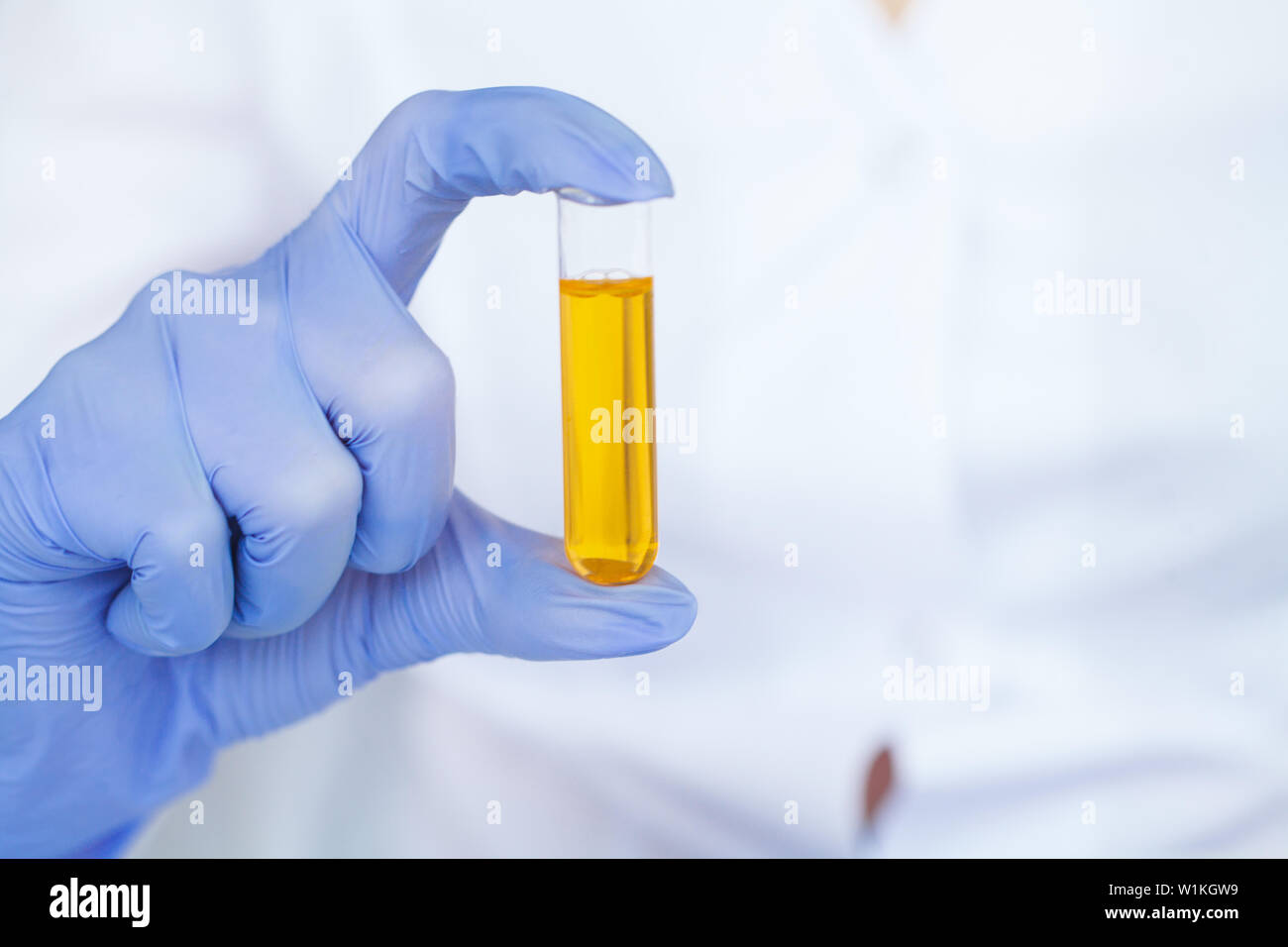 The scientist,dermatologist make the organic natural herb cosmetic ...