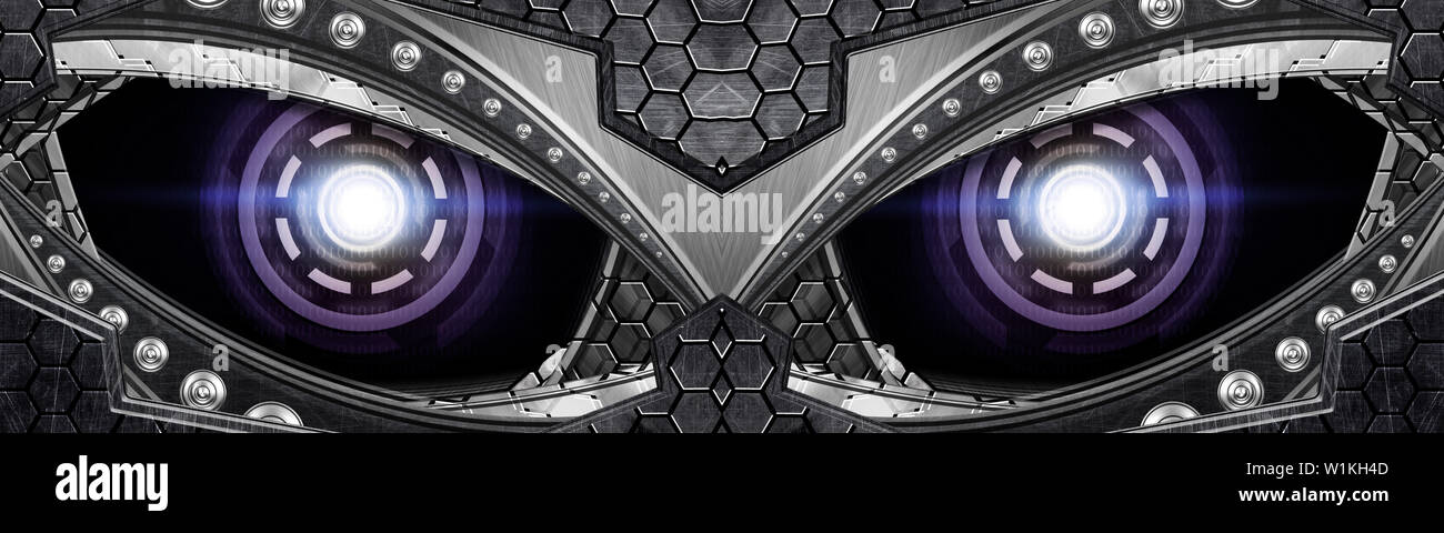 abstract robot eye Stock Photo - Alamy