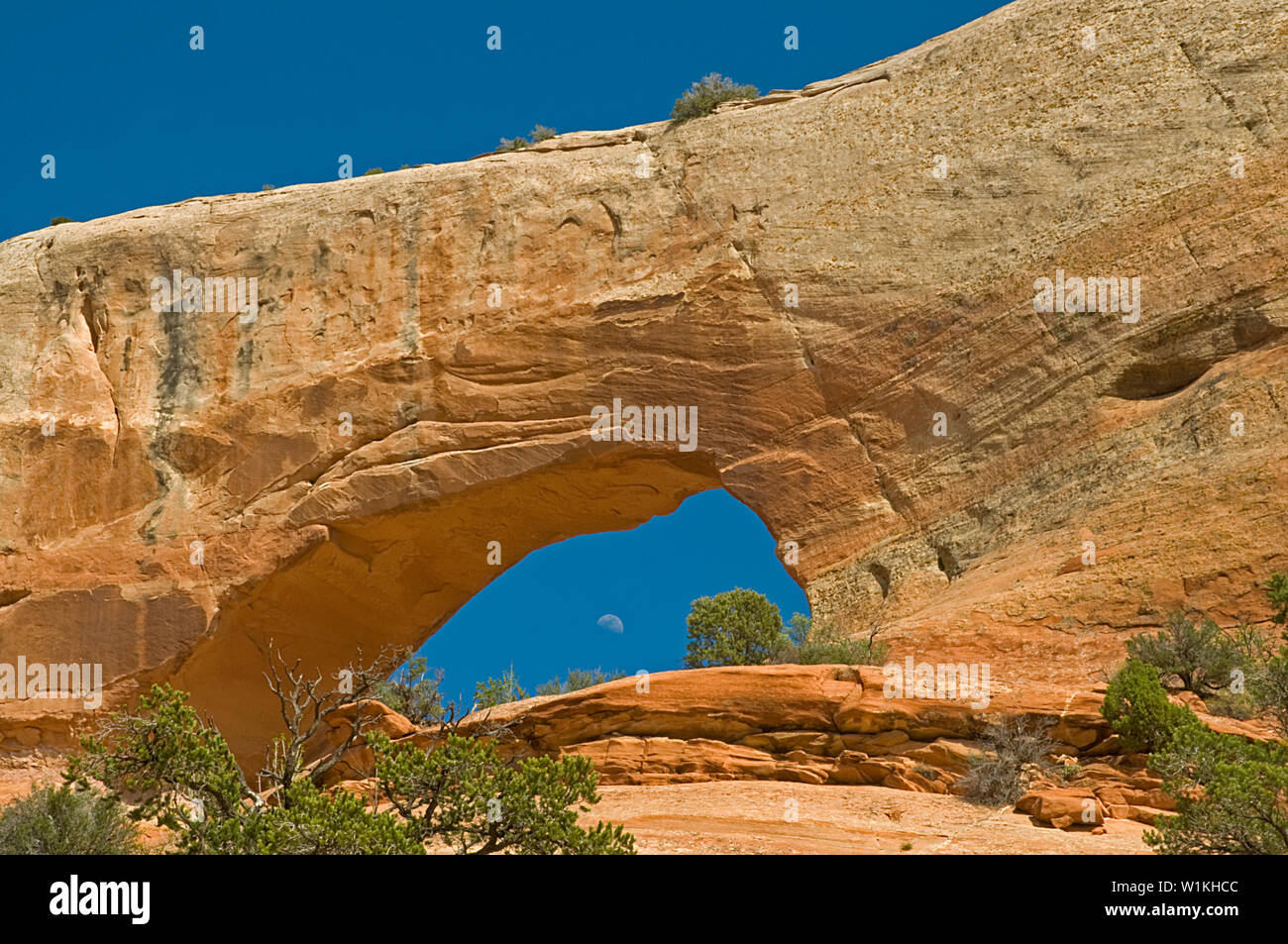 Moon through arch hi-res stock photography and images - Alamy