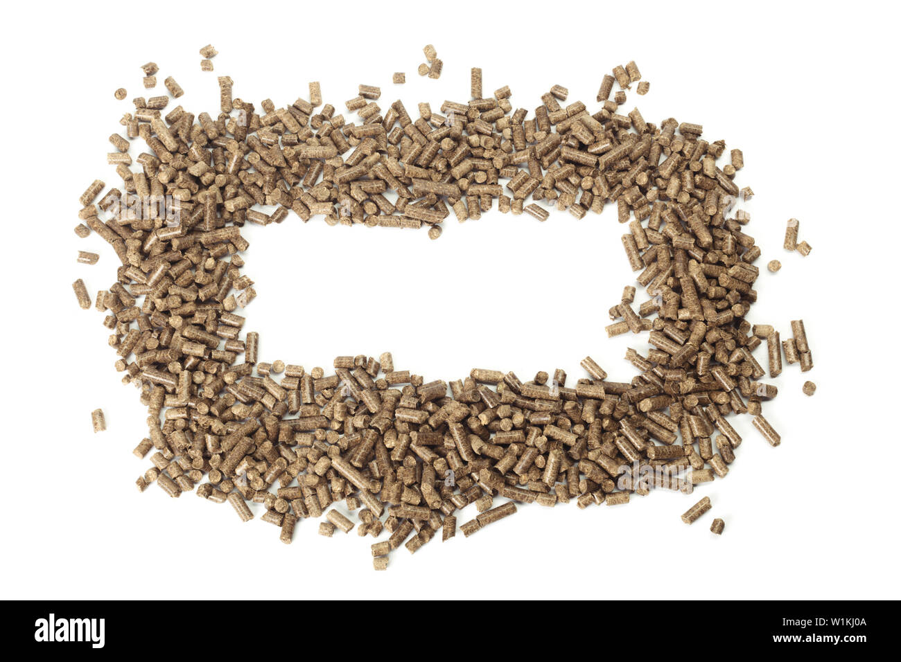 Energy. Pellets on the table Stock Photo - Alamy