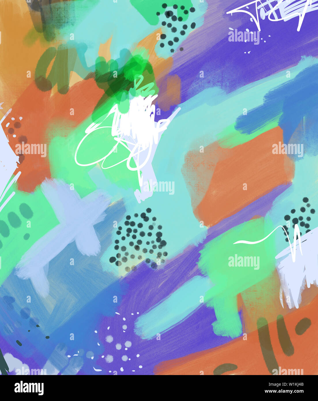 Daily abstract painting hi-res stock photography and images - Alamy