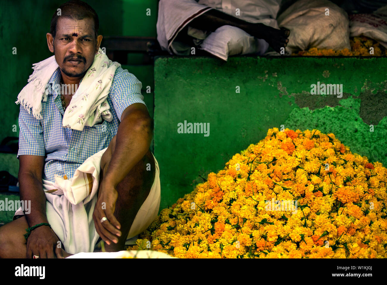 Flowers merchant hi-res stock photography and images - Alamy