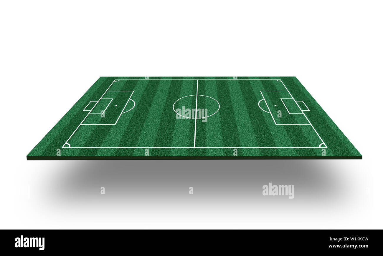 Football soccer field stadium Cut Out Stock Images & Pictures - Alamy