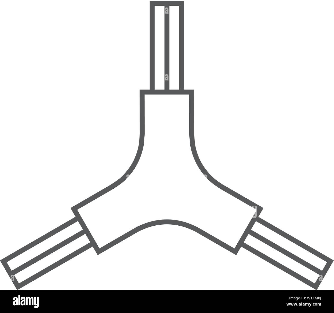 Triangle allen key Stock Vector Images - Alamy