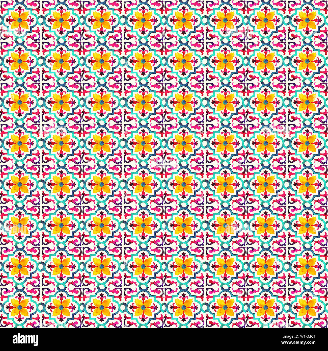 The magic of Spanish and Portuguese azulejos Stock Photo - Alamy