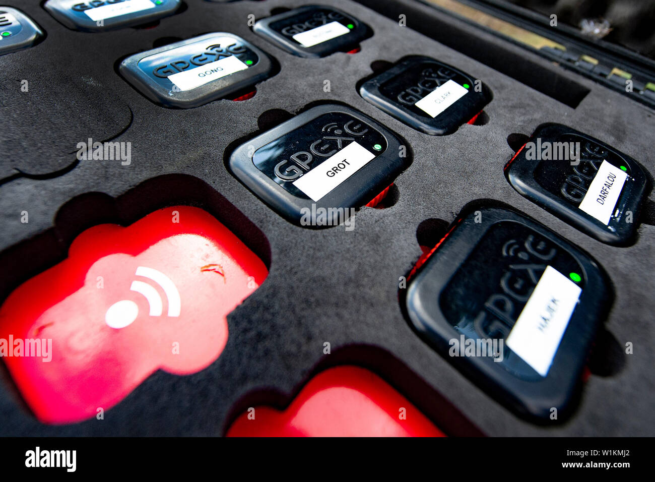 Football gps tracking hi-res stock photography and images - Alamy
