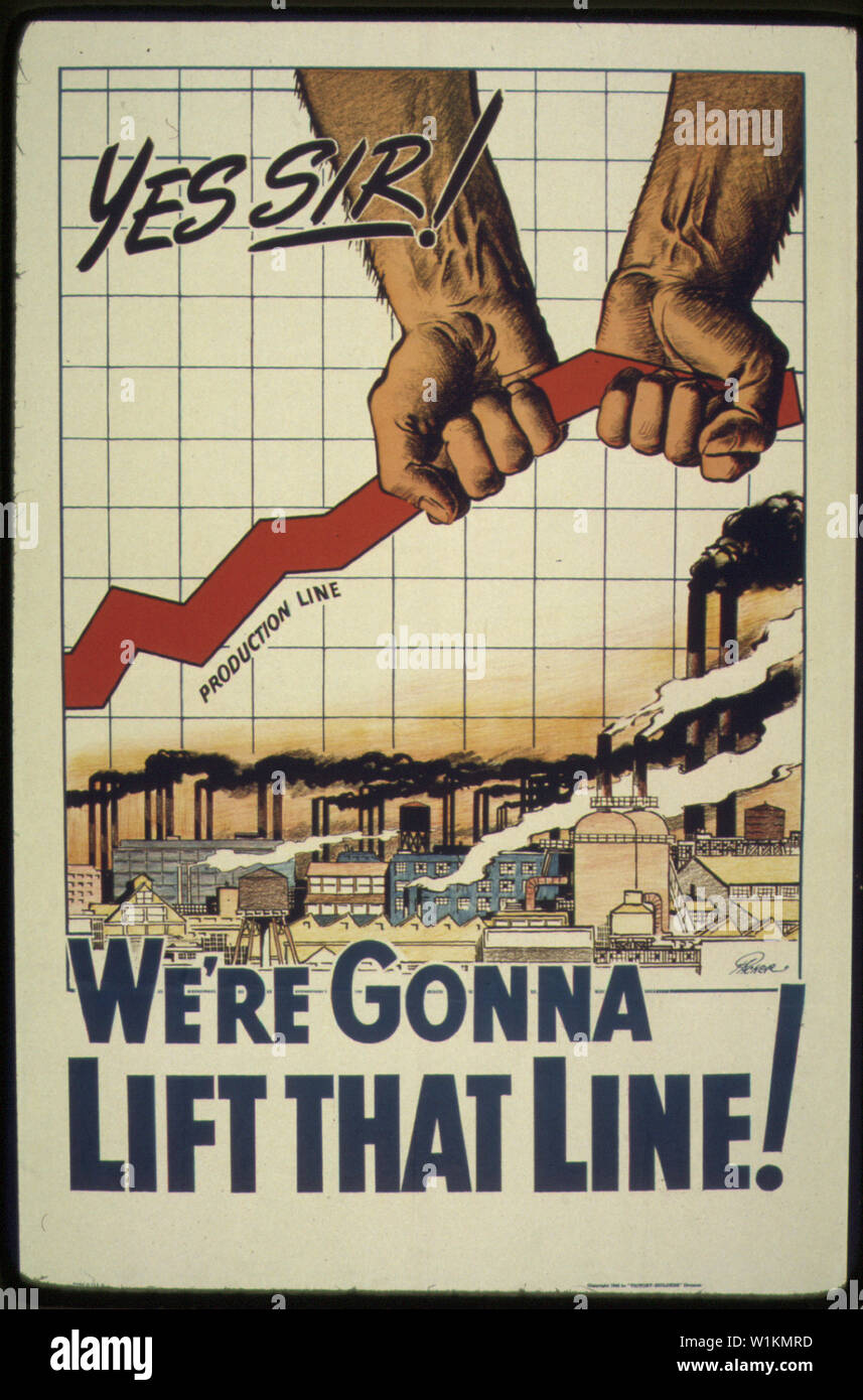 WE'RE GONNA LIFT THAT LINE Stock Photo - Alamy