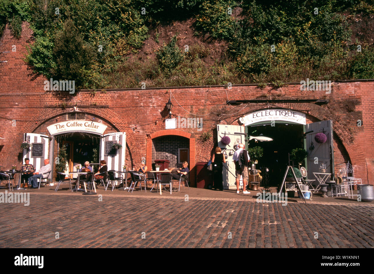 Historic Quayside Buildings: Cellar Cafe and Shop at The Old Cellars by ...