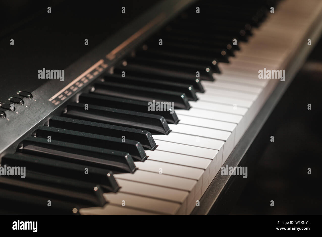 Playing vintage organ piano keys hi-res stock photography and images ...