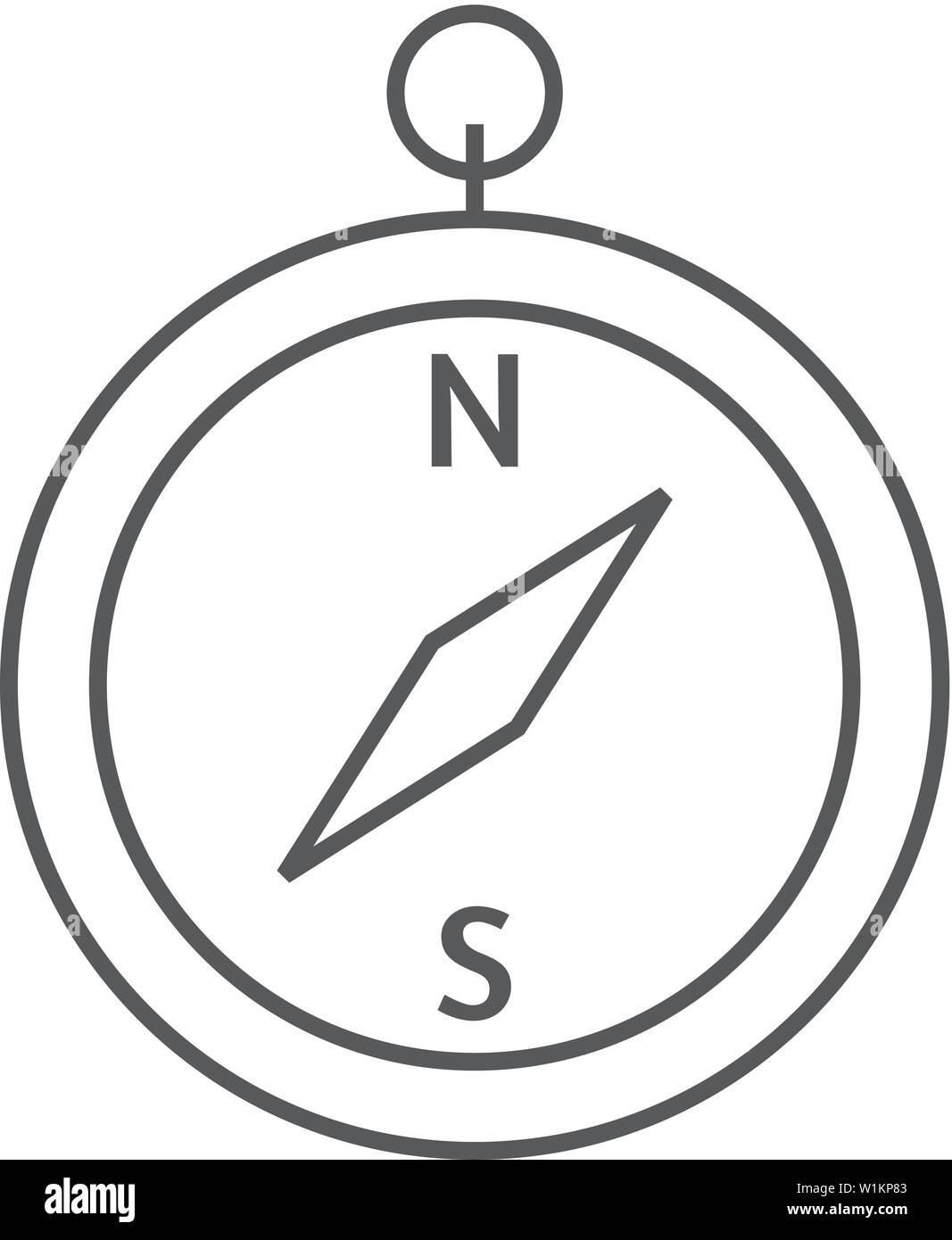 Direction Compass Icon