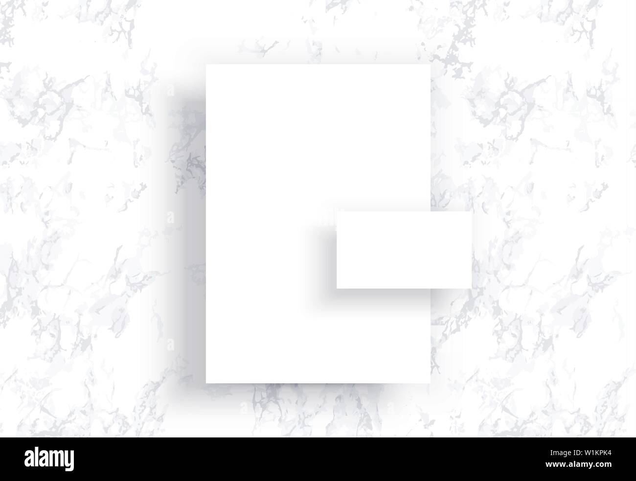 Thank business card template Cut Out Stock Images & Pictures - Alamy