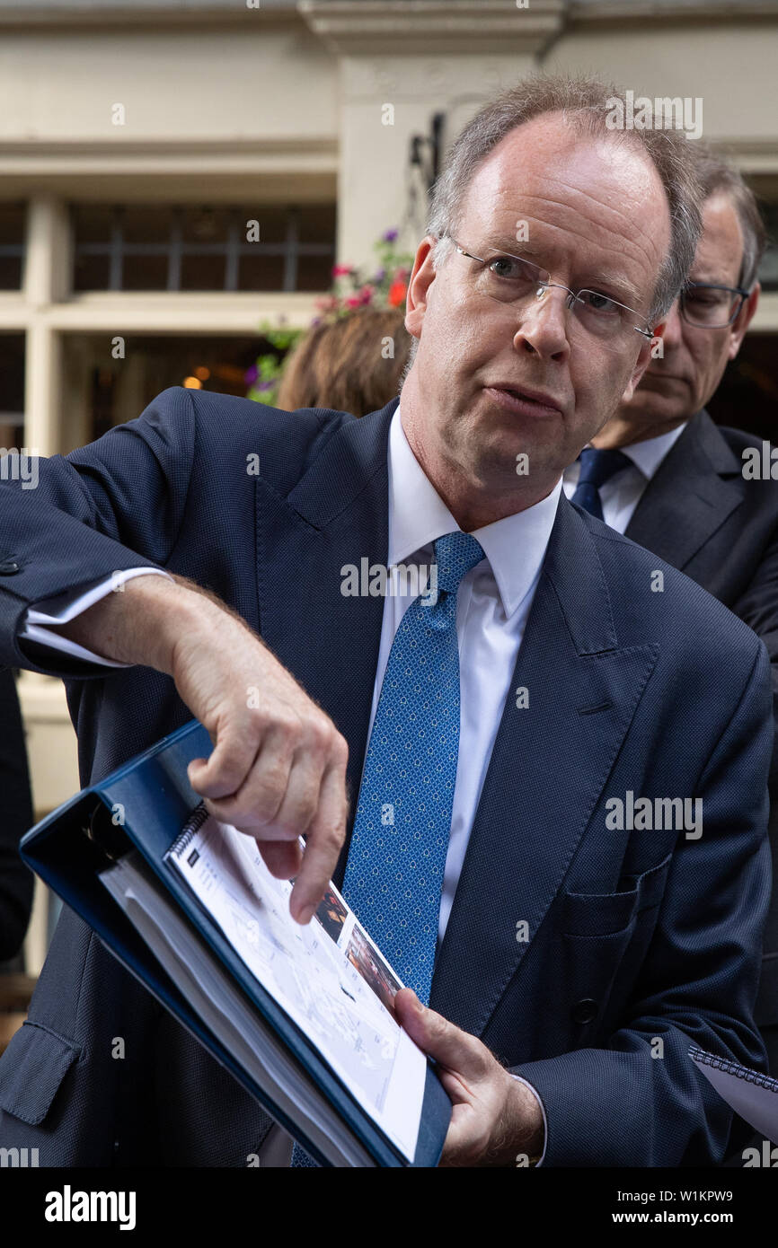 Chief Coroner Mark Lucraft QC outside the Wheatsheaf where a member of ...