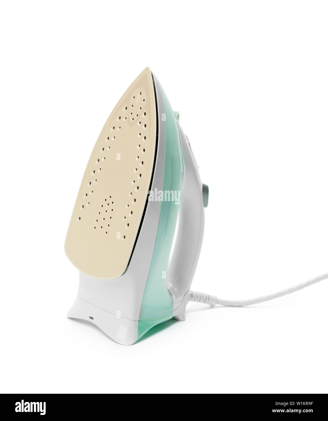 Iron isolated on a white background Stock Photo - Alamy
