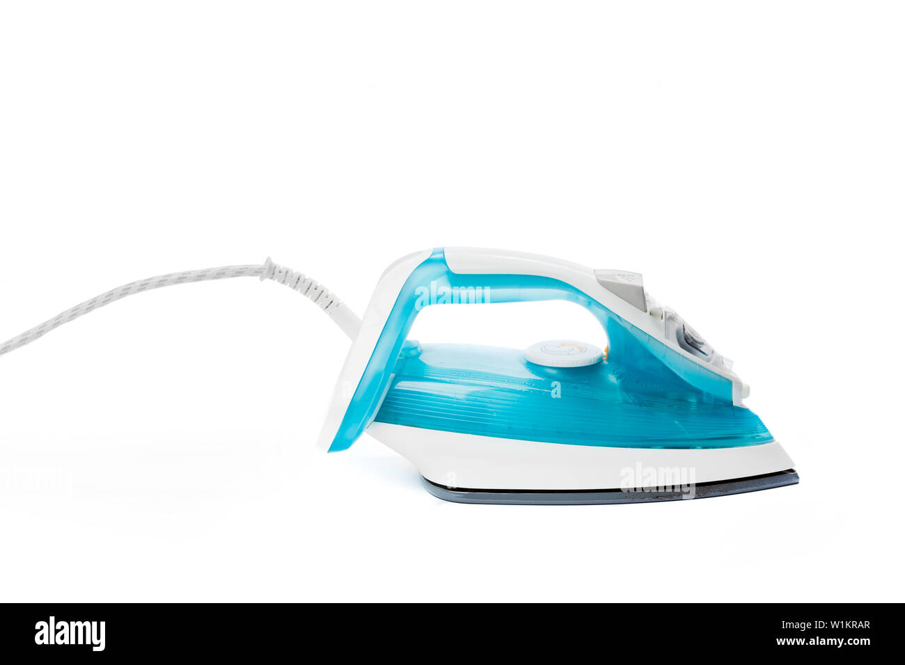 Iron isolated on a white background Stock Photo - Alamy