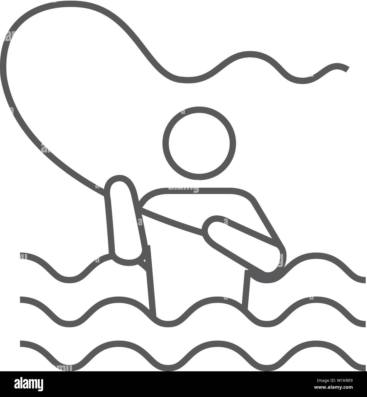 Wet fly fishing Stock Vector Images - Alamy