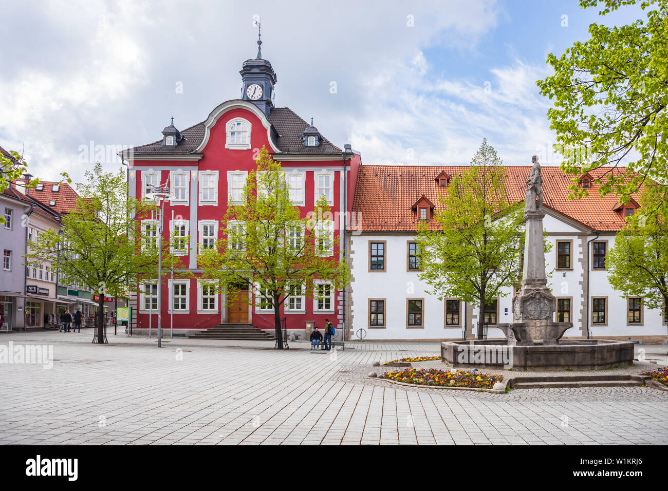SUHL, GERMANY - CIRCA APRIL, 2019: City administration alias ...