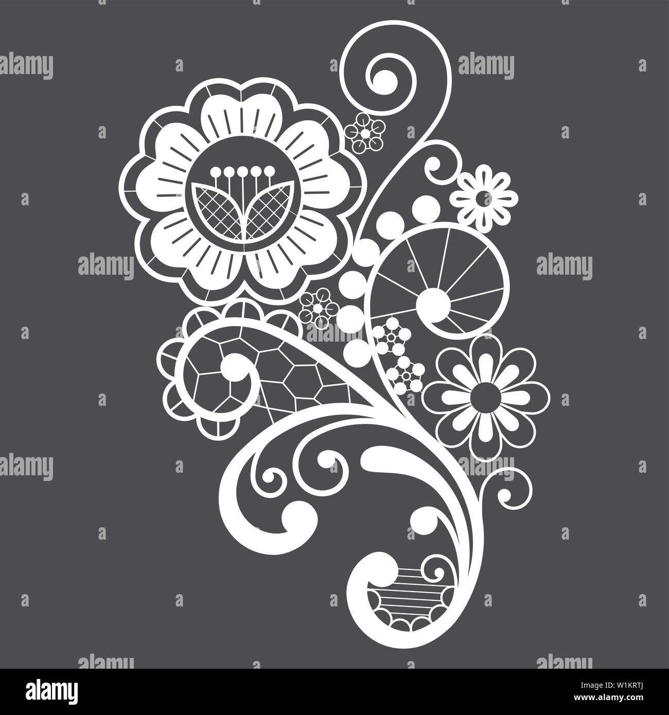 Single english rose Stock Vector Images - Alamy